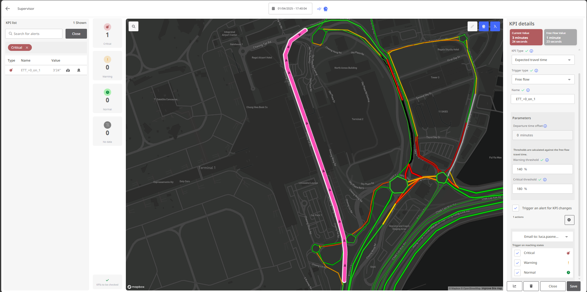 Echtzeit-Verkehrsdaten für Mobilitätslösungen | PTV Flows API | PTV Group